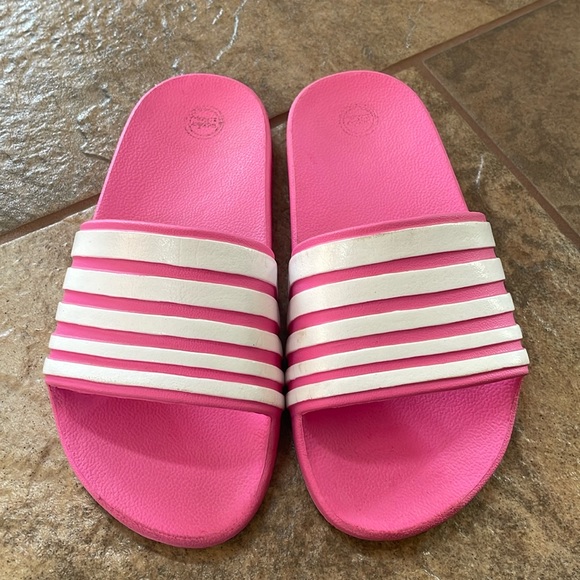wonder nation | Shoes | Wonder Nation Pink White Slides | Poshmark